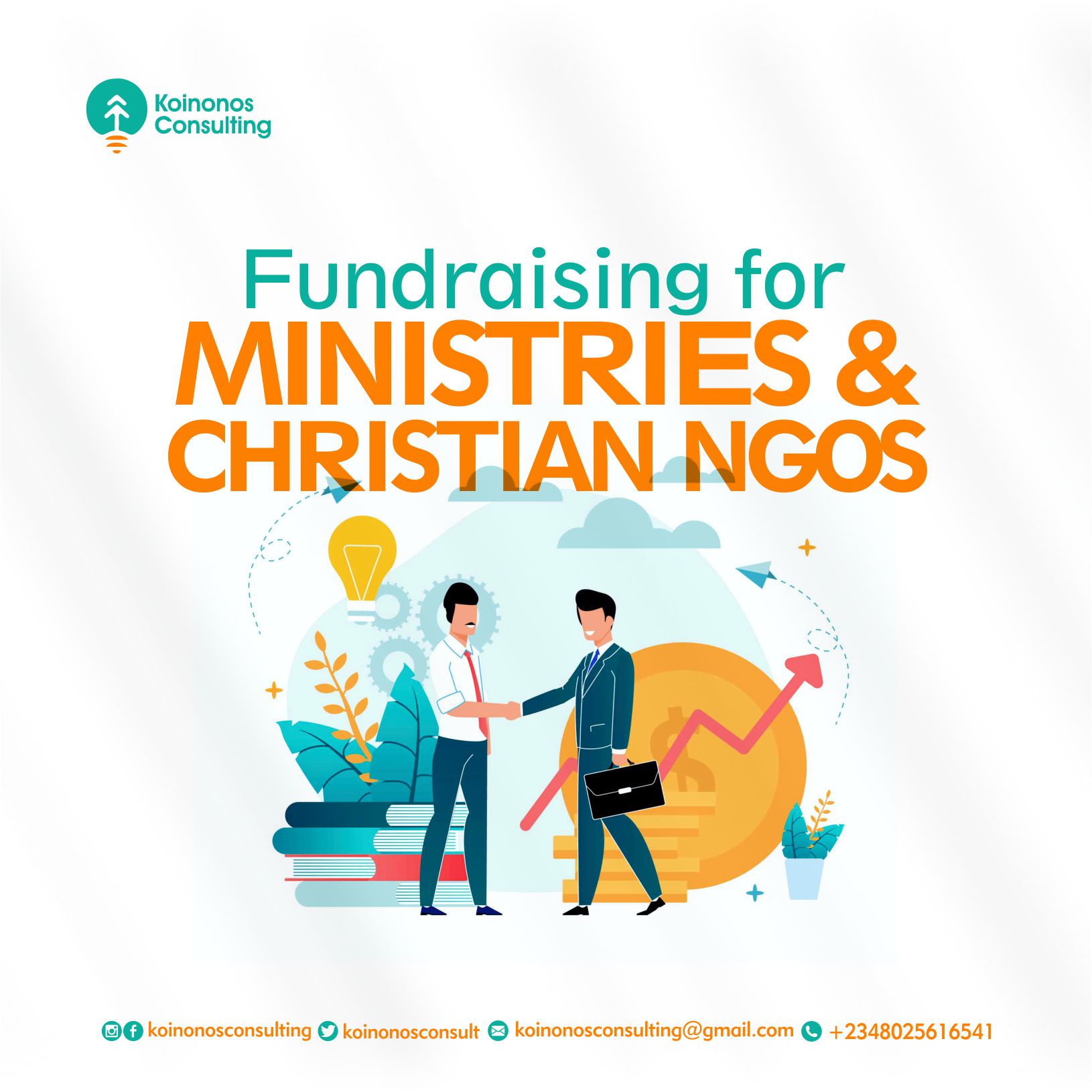 Fundraising for Ministries and Christian NGOs – Koinonos Consulting